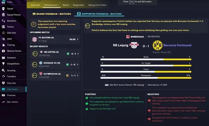 FM 23 Funcionalidades de Gameplay REVELADAS: Novas Alterações de ...