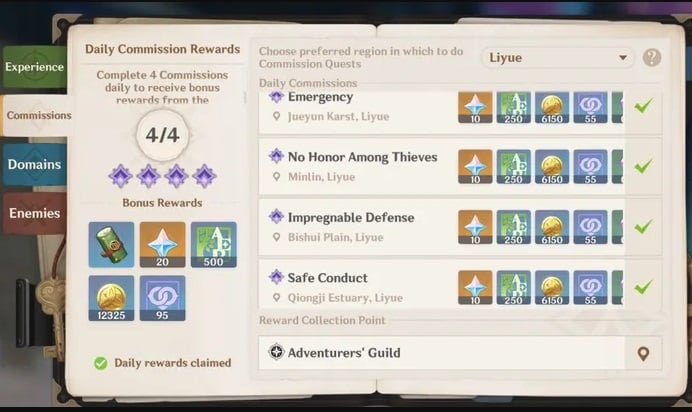 Genshin Impact 3.1 Guia Primogem: Todos os Primogems disponíveis 24K+ e ...