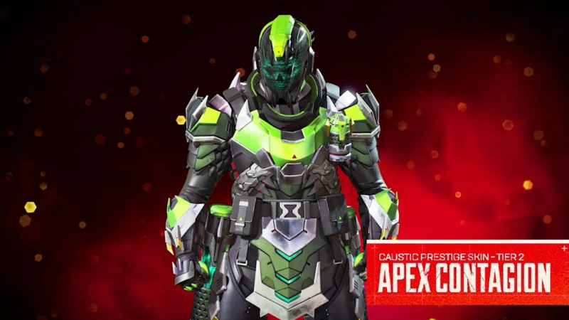 Como obter a skin Apex Contagion de Caustic em Apex Legends