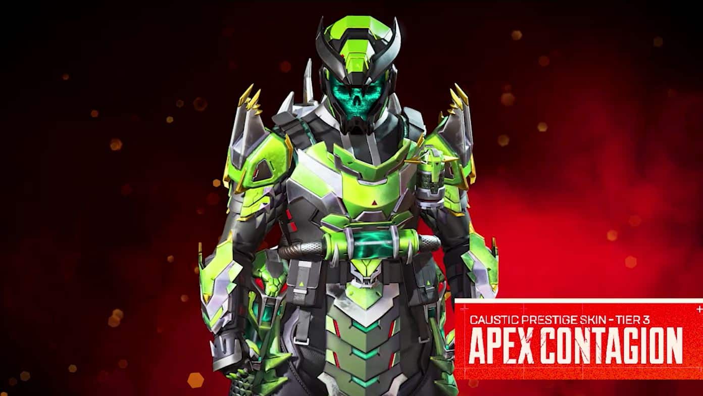 Como obter a skin Apex Contagion de Caustic em Apex Legends