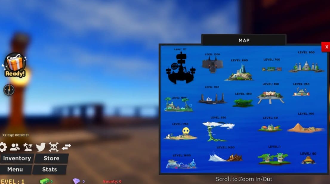 Guia Mapa Haze Piece em Roblox | RealGaming101.pt